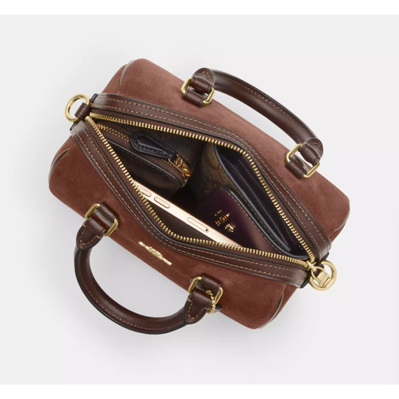 Coach | Bags | Coach Mini Rowan Crossbody Bag Ccf29 Suedeimvintage ...